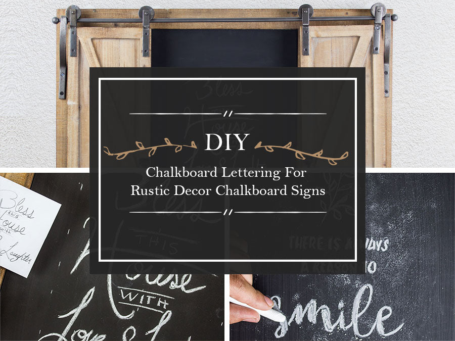 DIY Chalkboard Lettering for Rustic Decor Chalkboard Signs | American ...