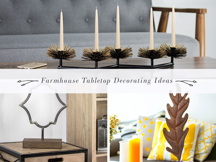 4 Simple Farmhouse Tabletop Decorating Guidelines | American Art Decor ...
