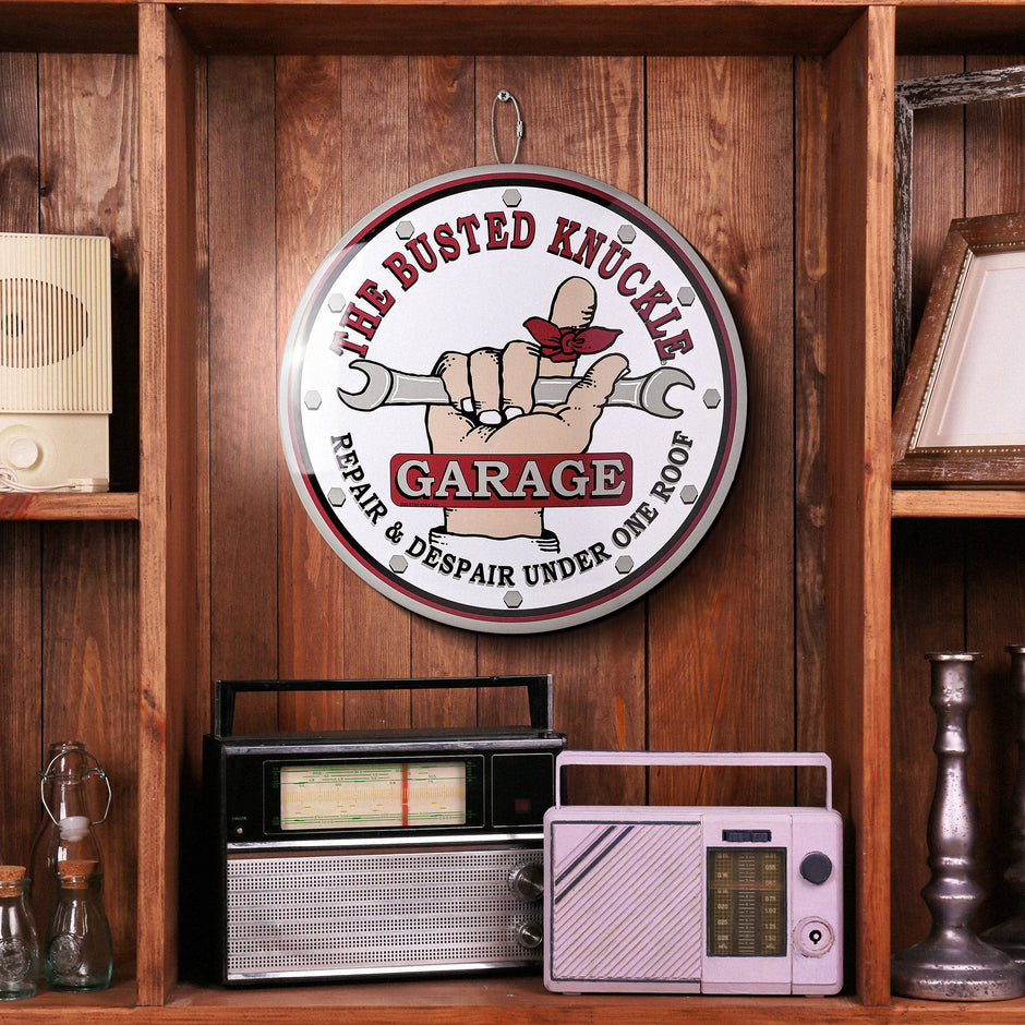 Original Vintage Metal Wall Signs – AmericanArtDecor.com