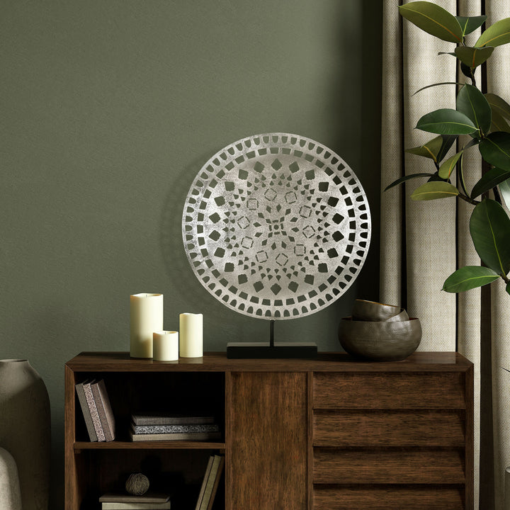 Table Top Decor - Wood and Metal Table Top Home Decor ...